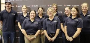 Sarah is Australia's top wool classer graduate - Sheep Central