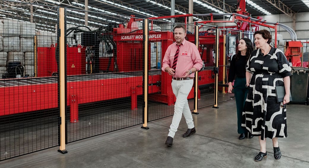 WA Minister Jackie Jarvis opens new Elders wool hub - Sheep Central