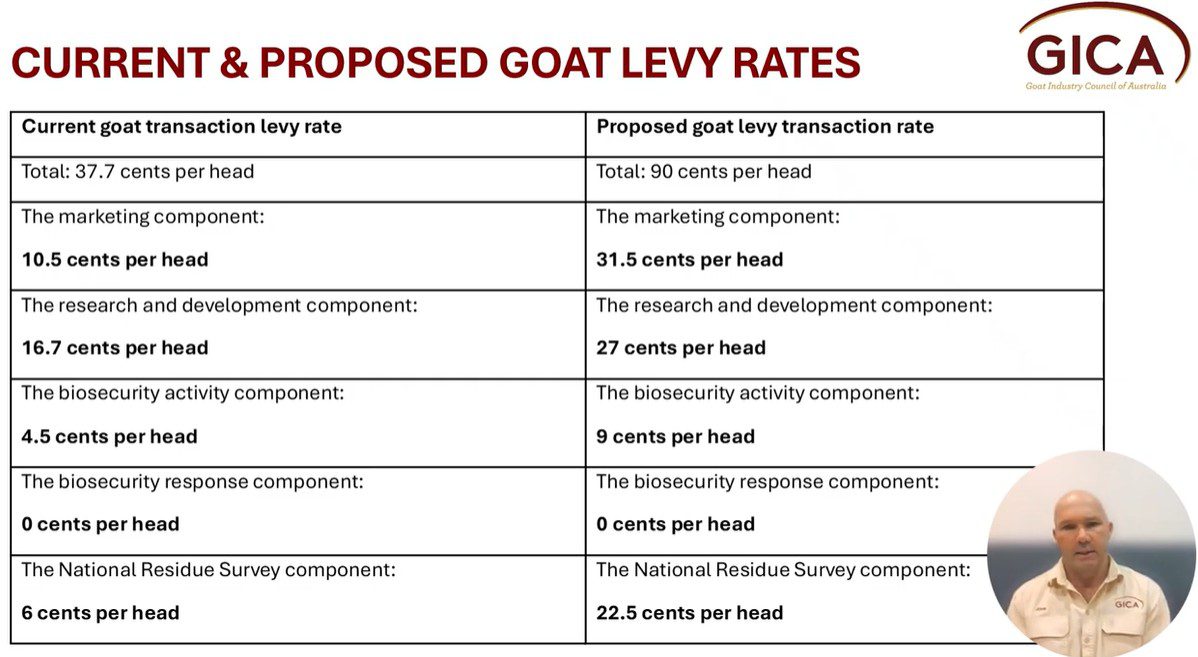 Bookings open for goat industry levy review roadshow - Sheep Central
